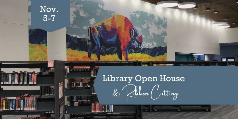 Library Open House and Ribbon Cutting - Wells County Public Library